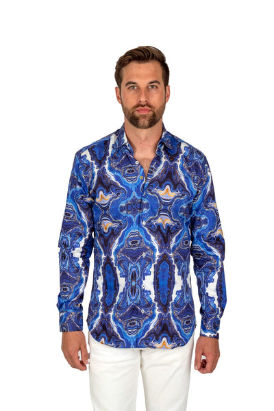 Blue Picasso Dress Shirt – Cosiani