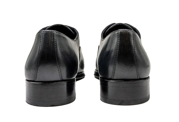 Cosiani Black Plain Toe Dress Shoes