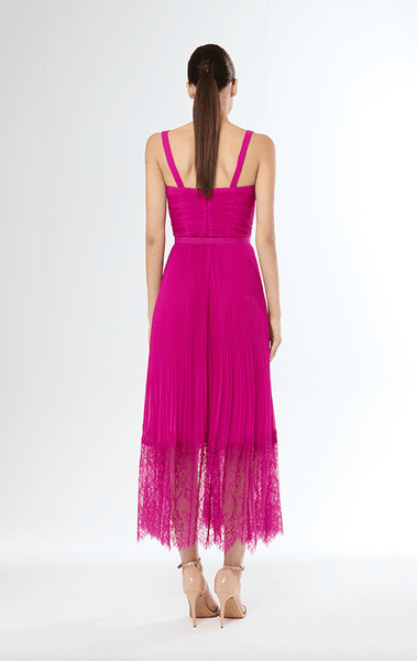 Cosiani Pink Laced Dress